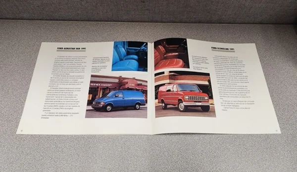 1991 Ford Sales Catalog (Spanish text) | Merrick Auto Museum
