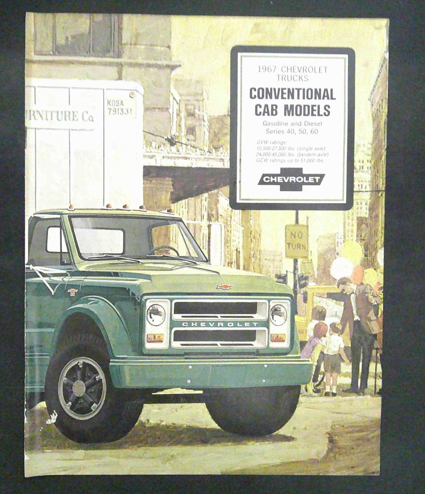 1967 Chevrolet Trucks Series 40, 50, 60 Sales Catalog | Merrick Auto Museum