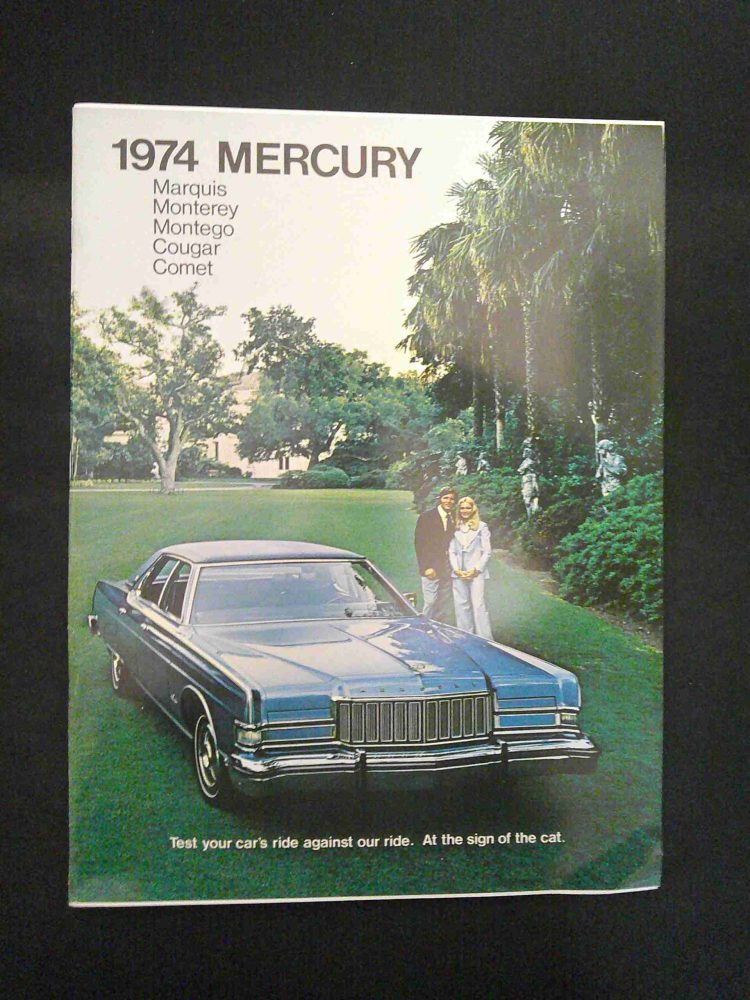 1974 Mercury Sales Catalog | Merrick Auto Museum