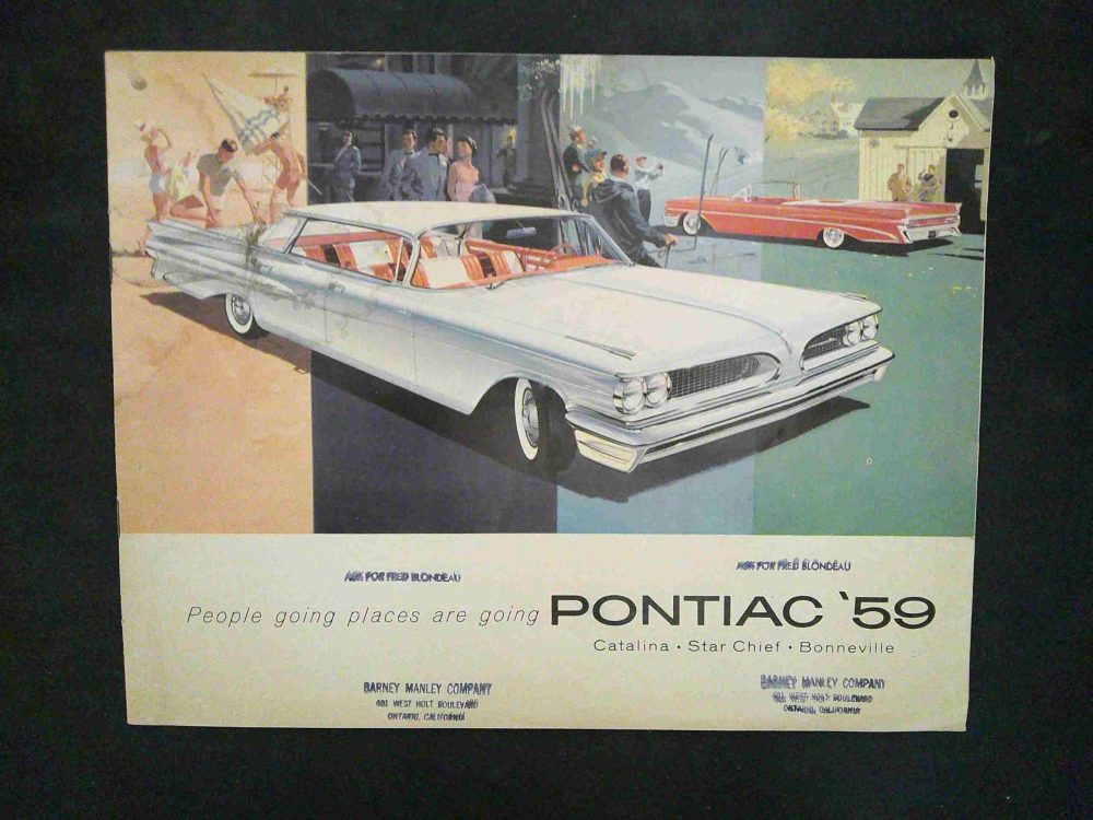 1959 Pontiac Sales Catalog | Merrick Auto Museum