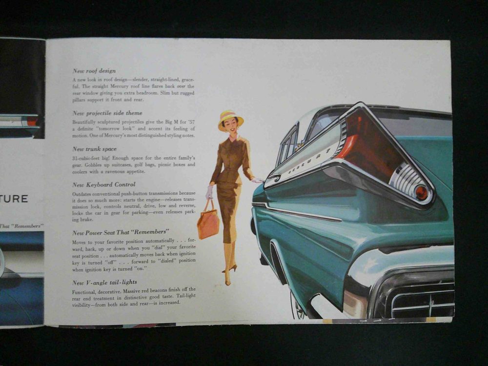1957 Mercury The Big M Sales Folder | Merrick Auto Museum