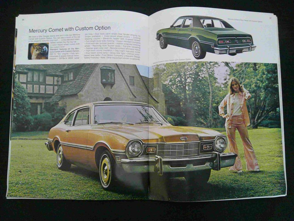 1974 Mercury Sales Catalog | Merrick Auto Museum