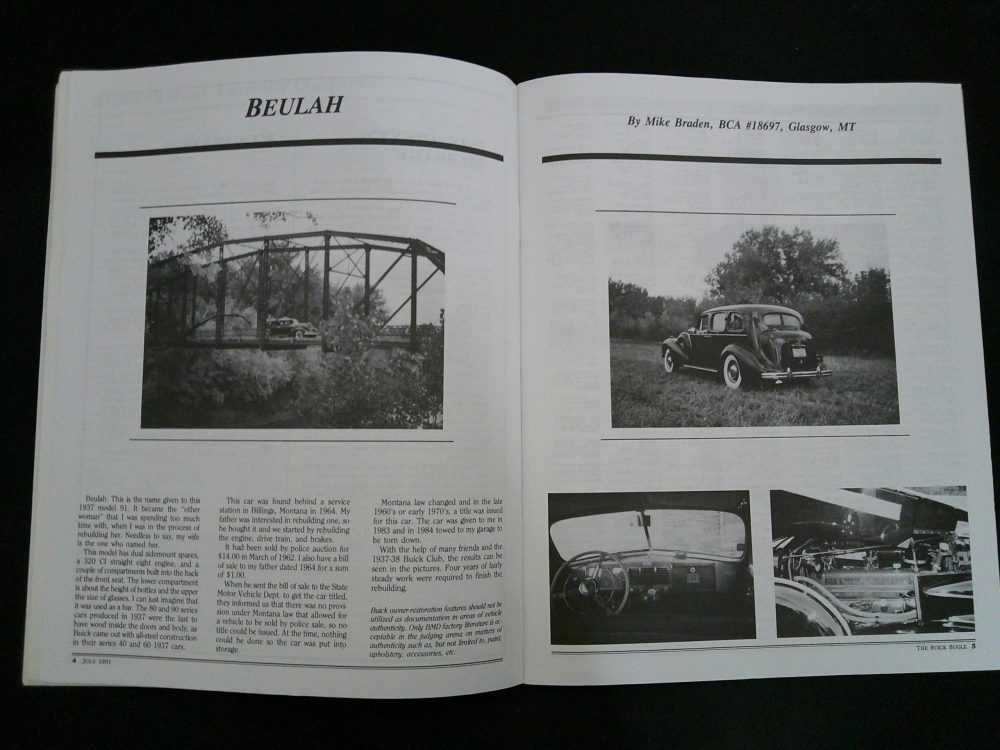 Buick Bugle – July 1991 (Vol. 26, No. 3) - Merrick Auto Museum