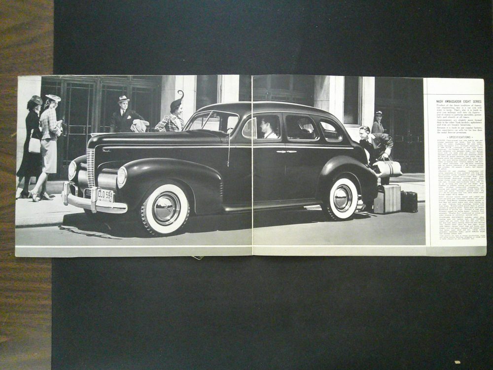 1940 Nash Sales Catalog | Merrick Auto Museum