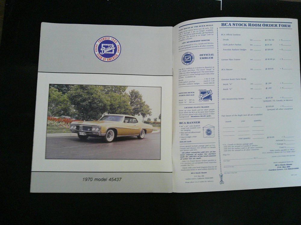 Buick Bugle – July 1991 (Vol. 26, No. 3) | Merrick Auto Museum
