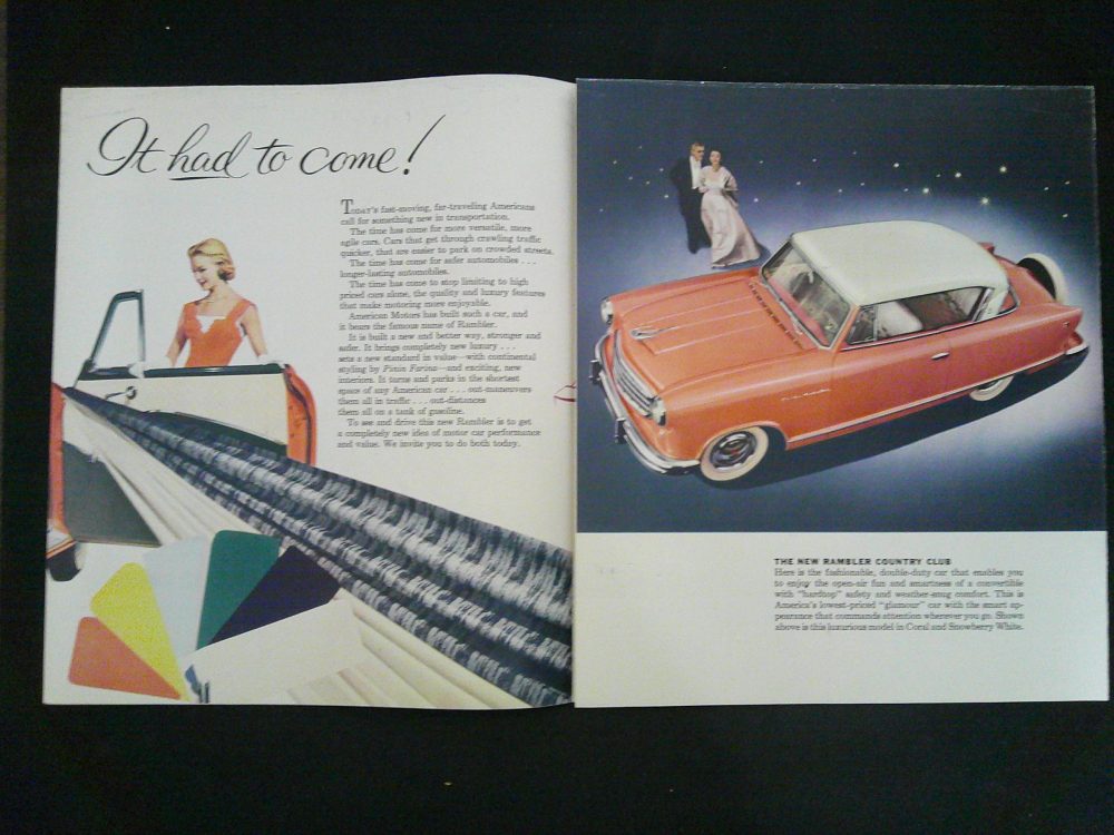 1955 AMC Rambler Sales Folder | Merrick Auto Museum