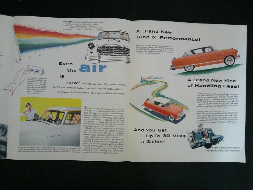 1955 AMC Rambler Sales Folder | Merrick Auto Museum