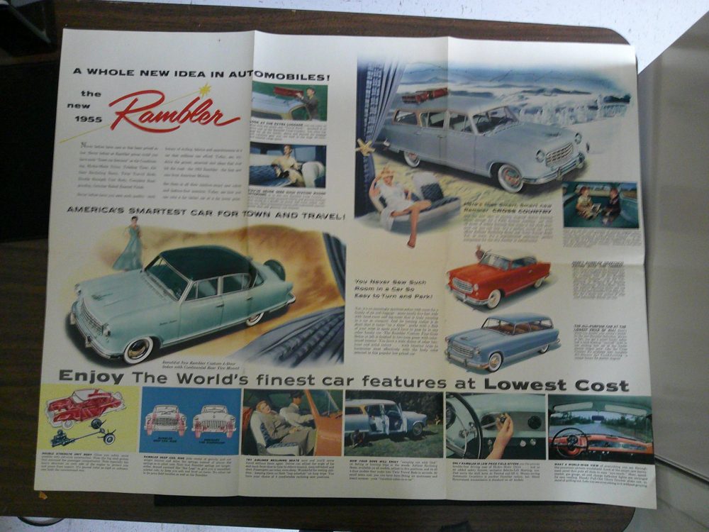 1955 AMC Rambler Sales Folder | Merrick Auto Museum