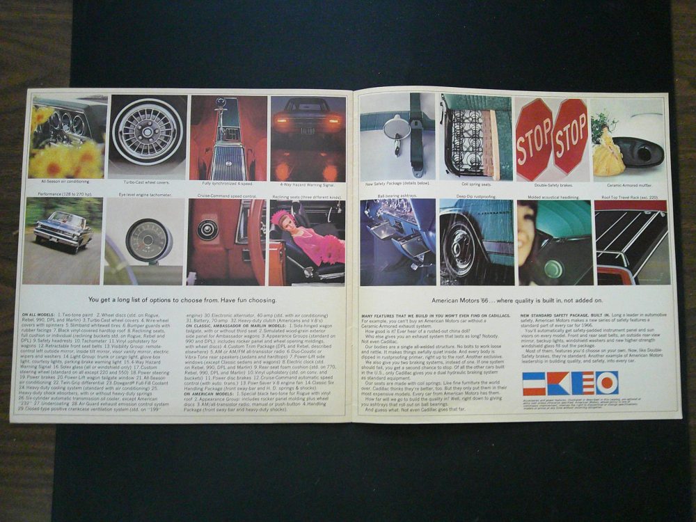 1966 AMC Sales Catalog | Merrick Auto Museum