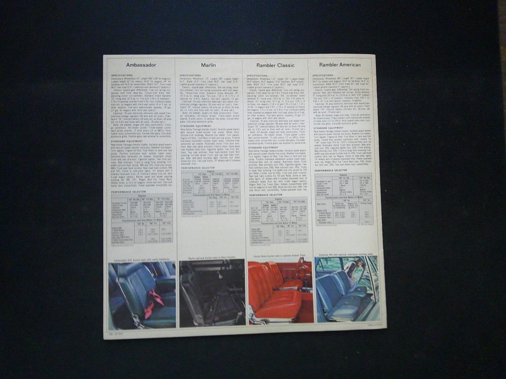 1966 AMC Sales Catalog | Merrick Auto Museum