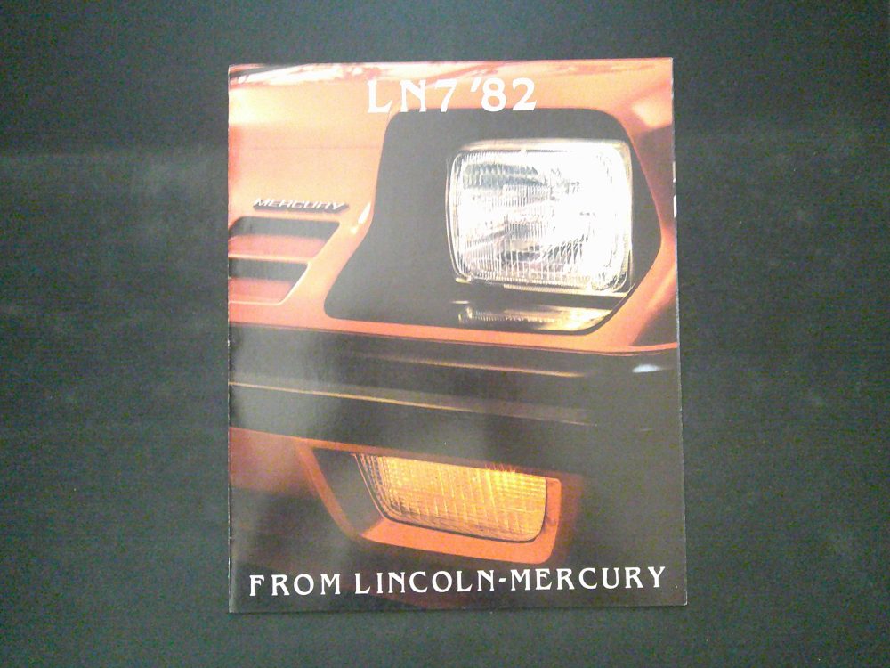 1982 Lincoln-Mercury LN7 Sales Catalog - Merrick Auto Museum