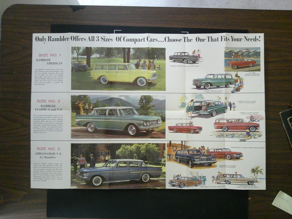 1961 AMC Rambler Sales Folder | Merrick Auto Museum