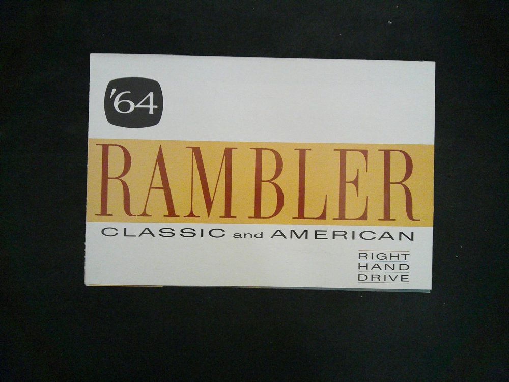 1964 AMC Rambler Sales Folder | Merrick Auto Museum