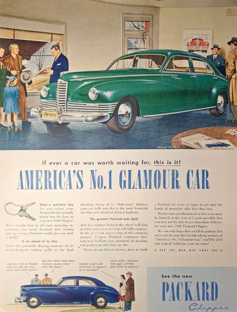 The 1946 Packard Clipper - Merrick Auto Museum