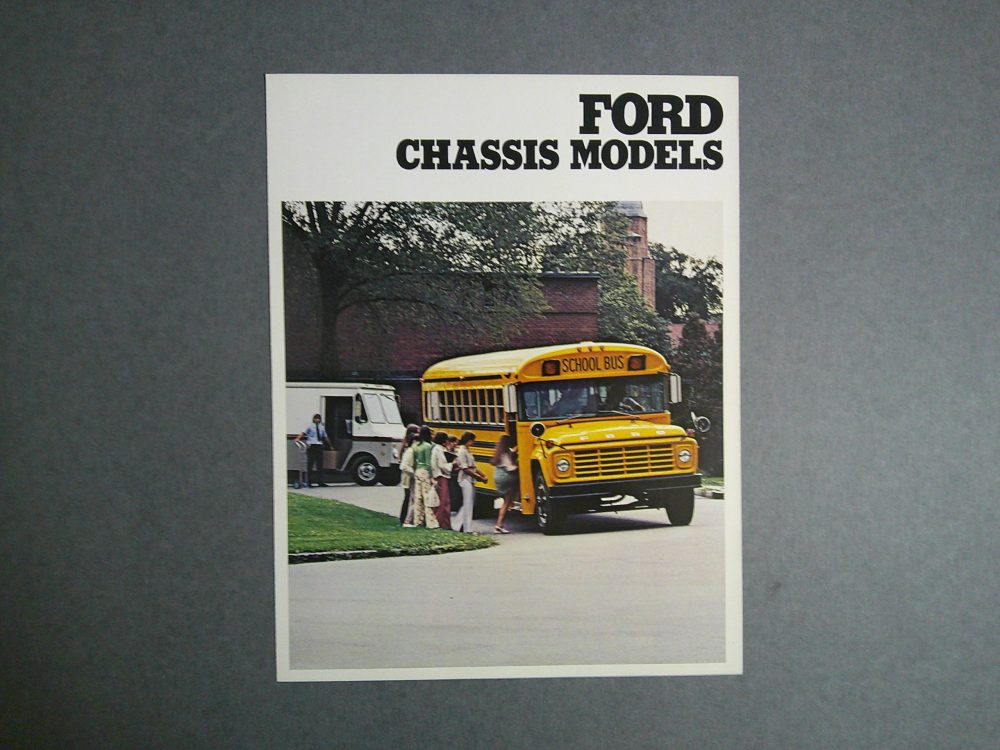1979 Ford Chassis Models Sales Folder - Merrick Auto Museum
