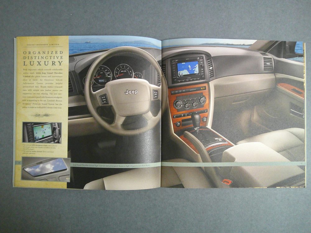 2005 Jeep Grand Cherokee Sales Catalog | Merrick Auto Museum