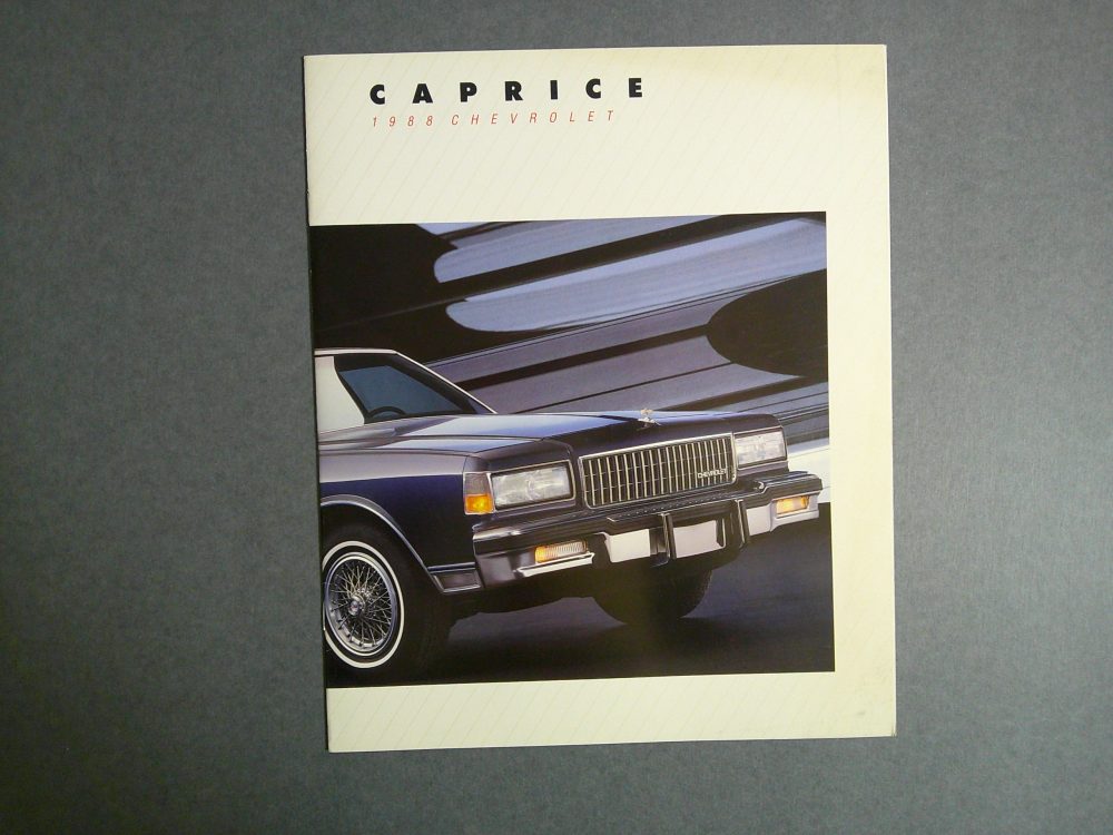 1988 Chevrolet Caprice Sales Catalog | Merrick Auto Museum