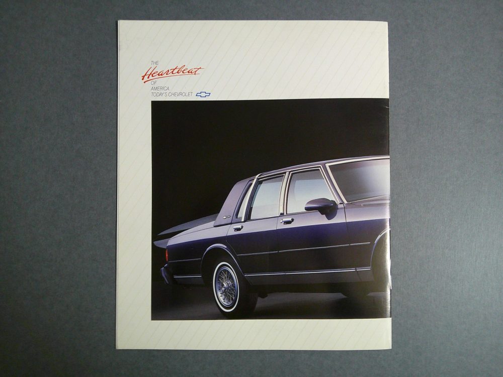 1988 Chevrolet Caprice Sales Catalog | Merrick Auto Museum