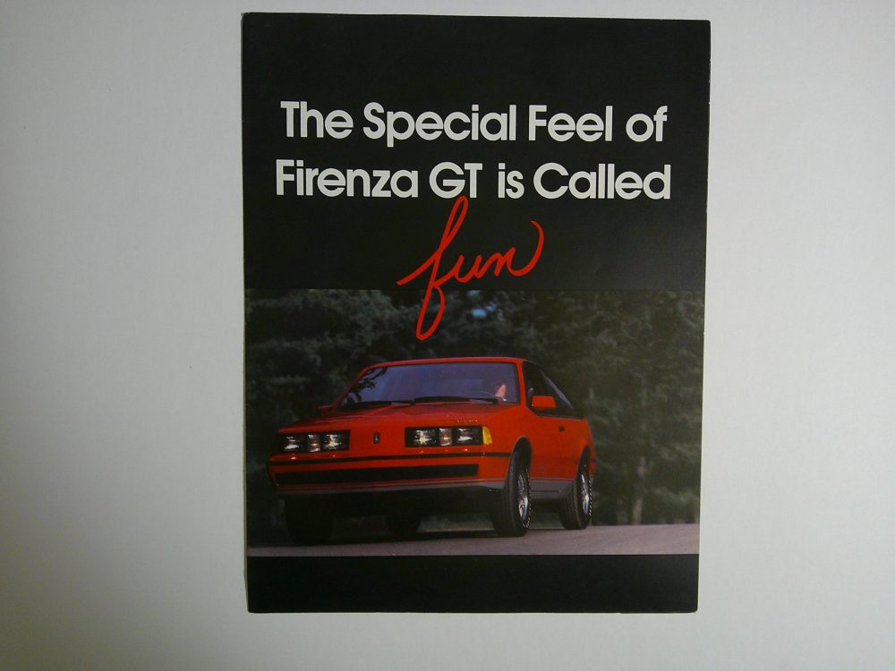 1984 Oldsmobile Firenza GT Poster | Merrick Auto Museum
