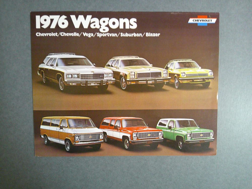 1976 Chevrolet Wagons Sales Catalog | Merrick Auto Museum