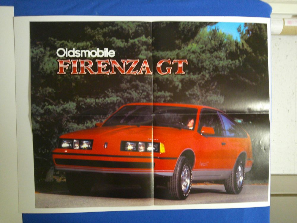1984 Oldsmobile Firenza GT Poster | Merrick Auto Museum