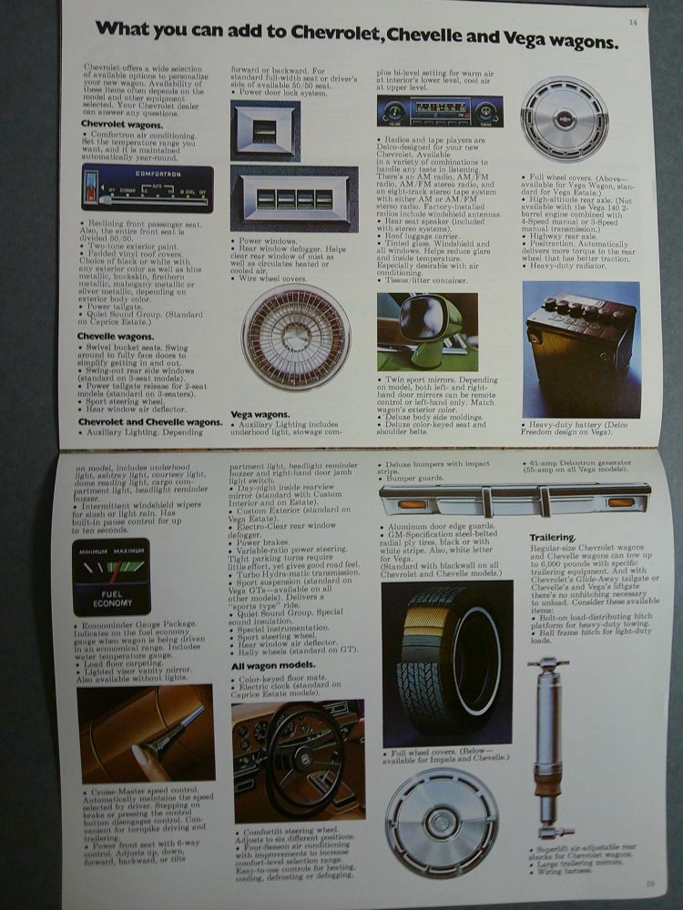 1976 Chevrolet Wagons Sales Catalog | Merrick Auto Museum