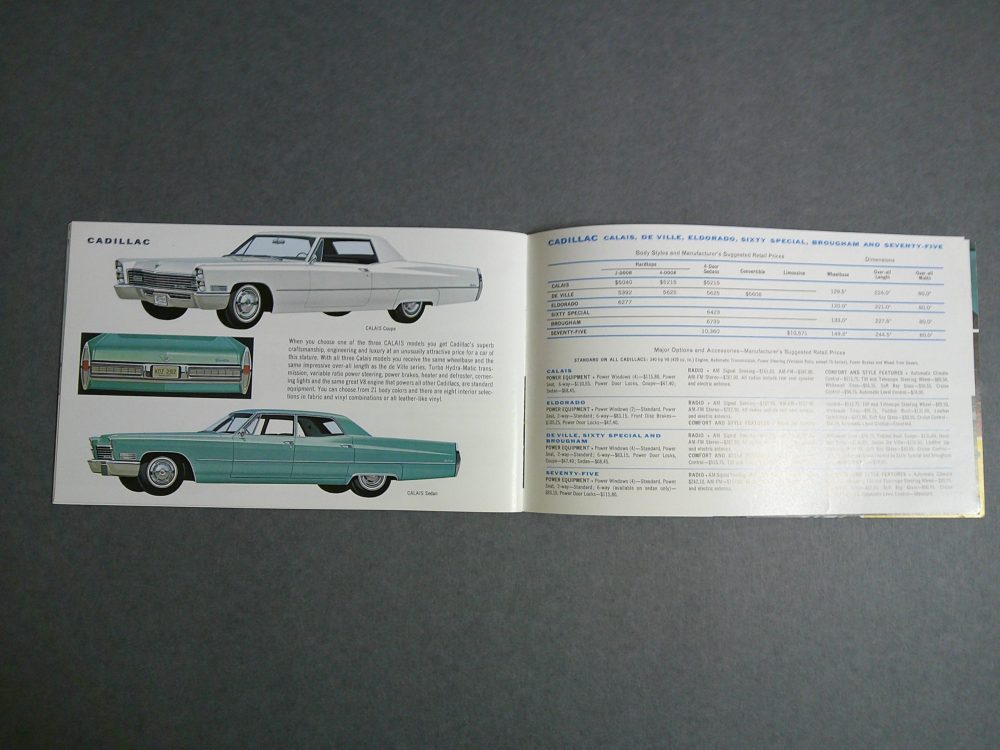 1967 GM Sales Catalog | Merrick Auto Museum