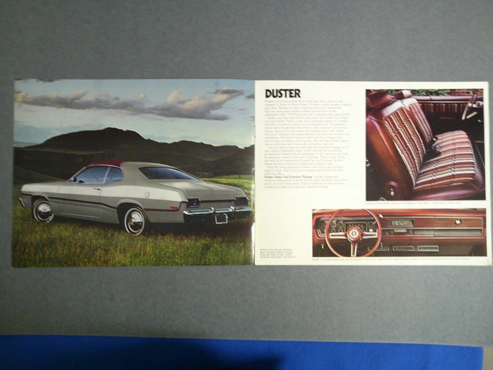 1976 Plymouth Duster/Valiant Sales Catalog | Merrick Auto Museum