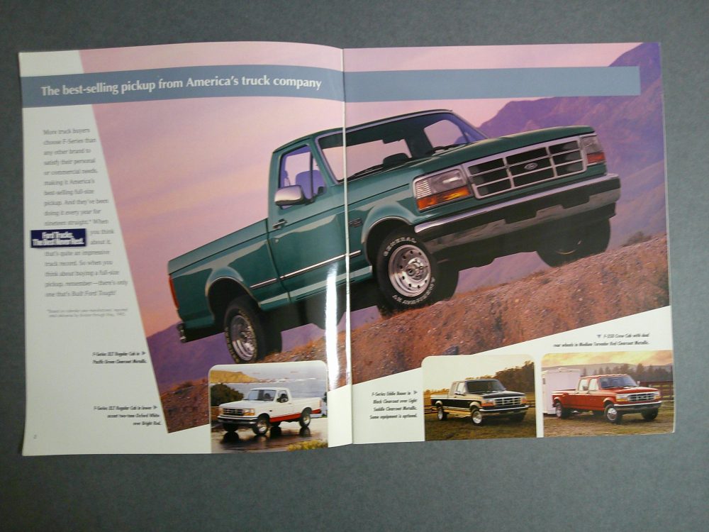 1996 Ford F-Series Sales Catalog | Merrick Auto Museum