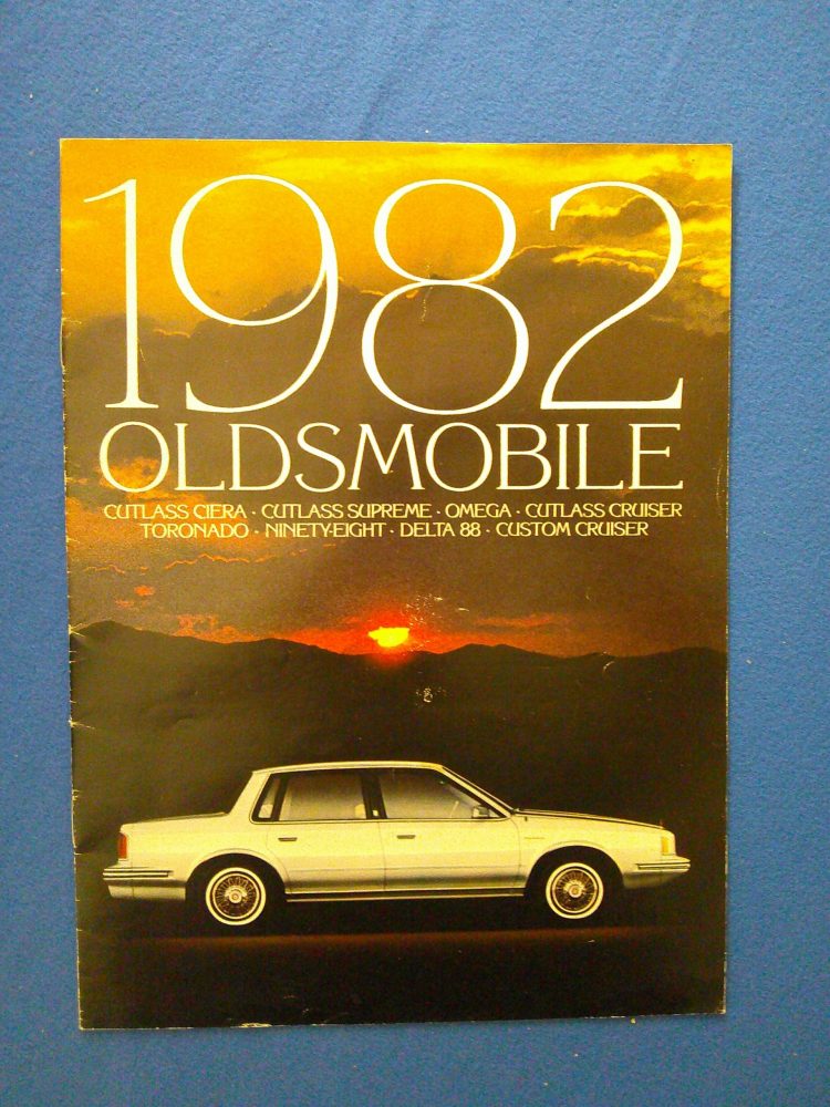 1982 Oldsmobile Sales Catalog | Merrick Auto Museum