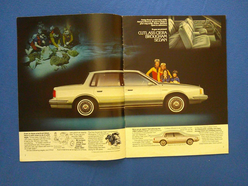 1982 Oldsmobile Sales Catalog | Merrick Auto Museum