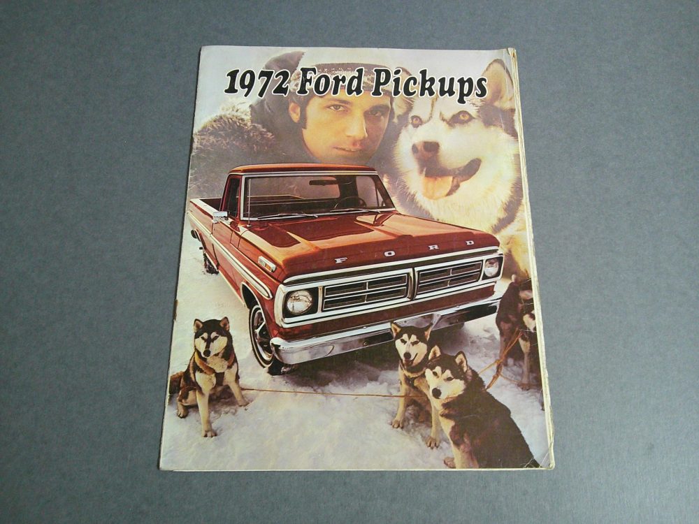 1972 Ford Pickups Sales Catalog | Merrick Auto Museum