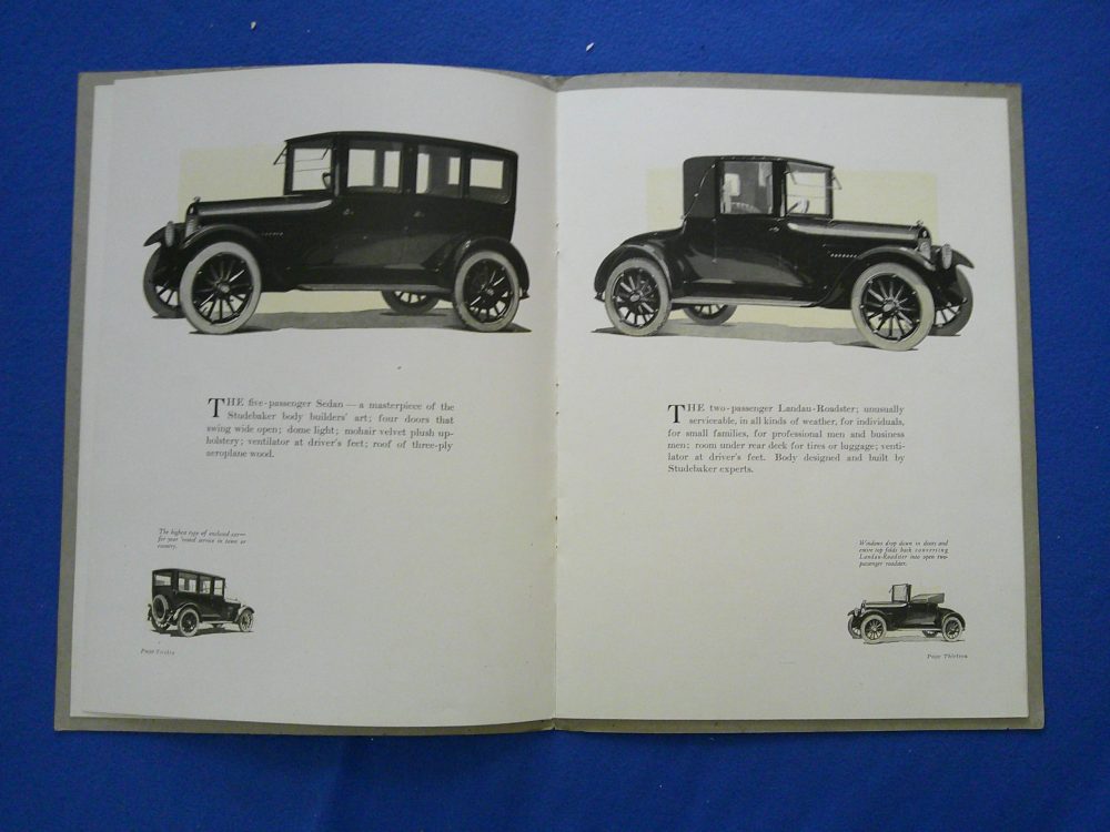 1920 Studebaker Light Six Sales Catalog | Merrick Auto Museum