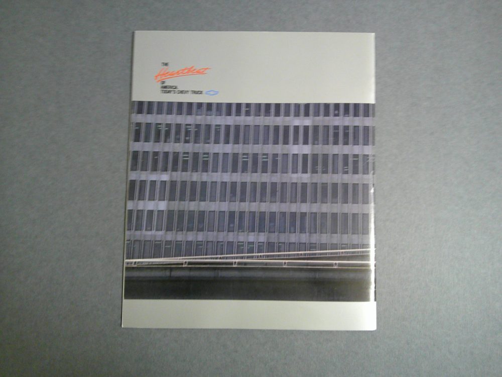 1988 Chevrolet Chevy Van/Astro Van Sales Catalog | Merrick Auto Museum