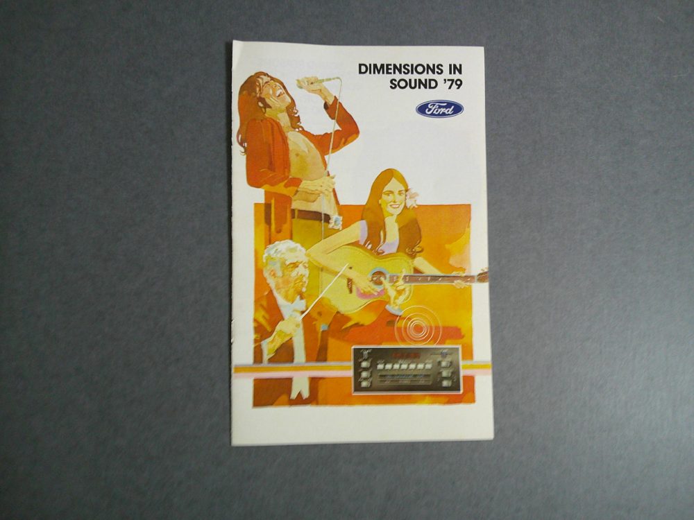1979 Ford Sound System Sales Catalog | Merrick Auto Museum