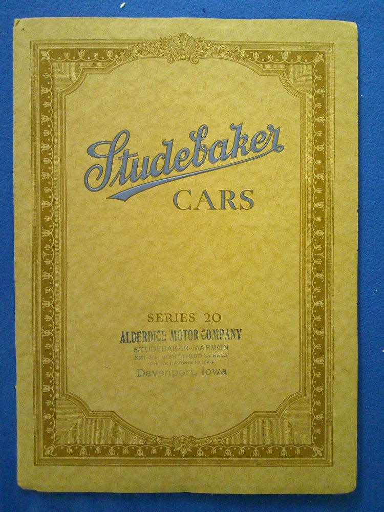 1920 Studebaker Series 20 Sales Catalog | Merrick Auto Museum