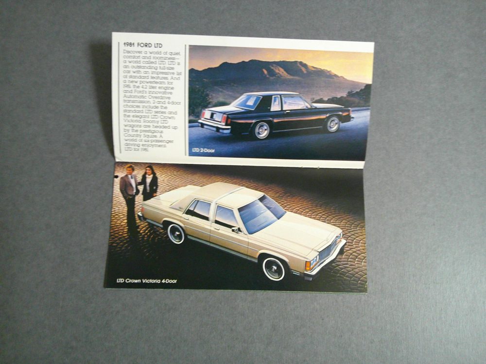 1981 Ford Sales Catalog | Merrick Auto Museum