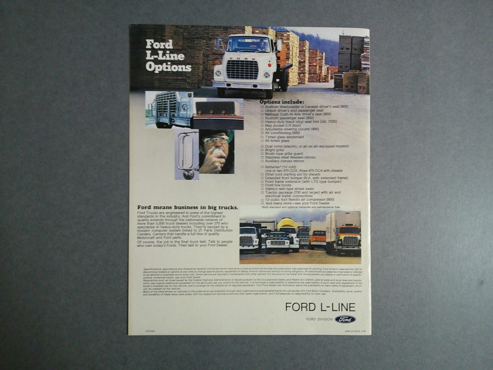 1979 Ford L-Line 600 thru 800 Series | Merrick Auto Museum