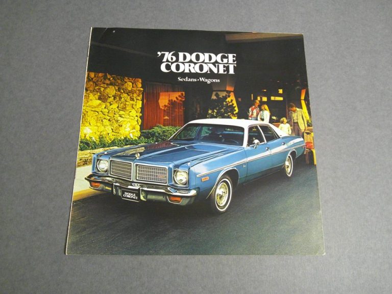 1976 Dodge Coronet Sales Catalog | Merrick Auto Museum