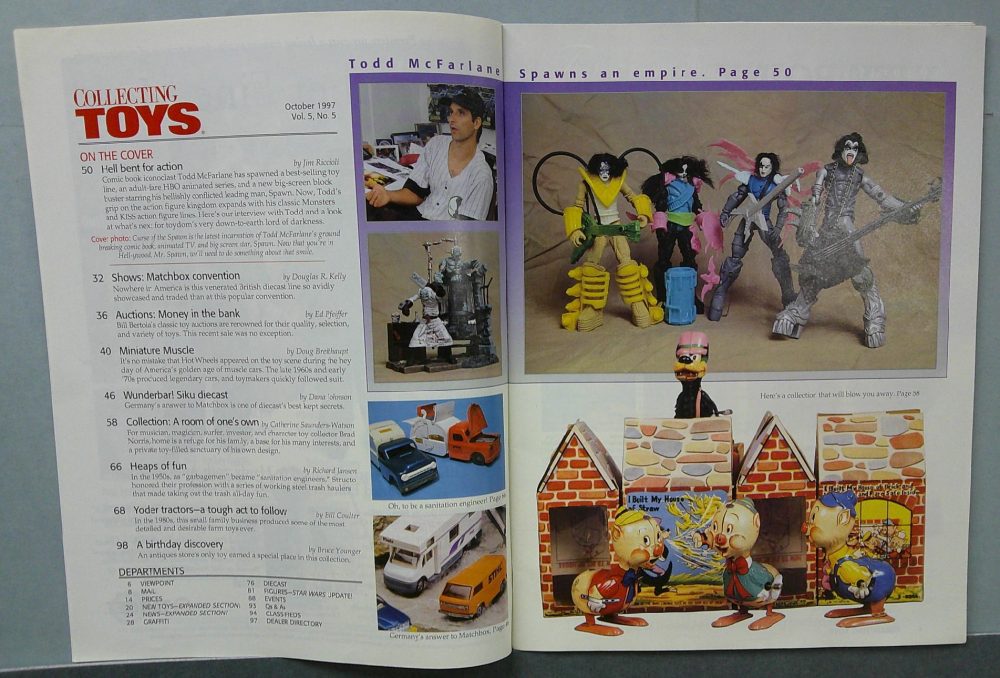 Collecting Toys October 1997 Magazine | Merrick Auto Museum
