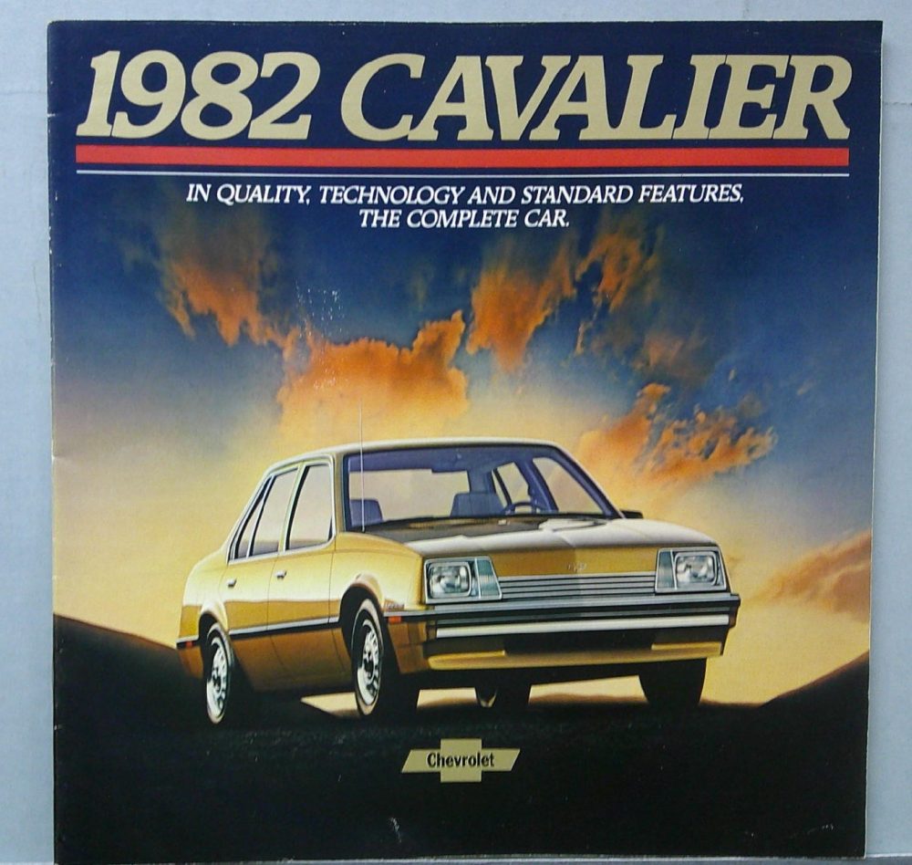 1982 Chevrolet Cavalier Sales Catalog | Merrick Auto Museum