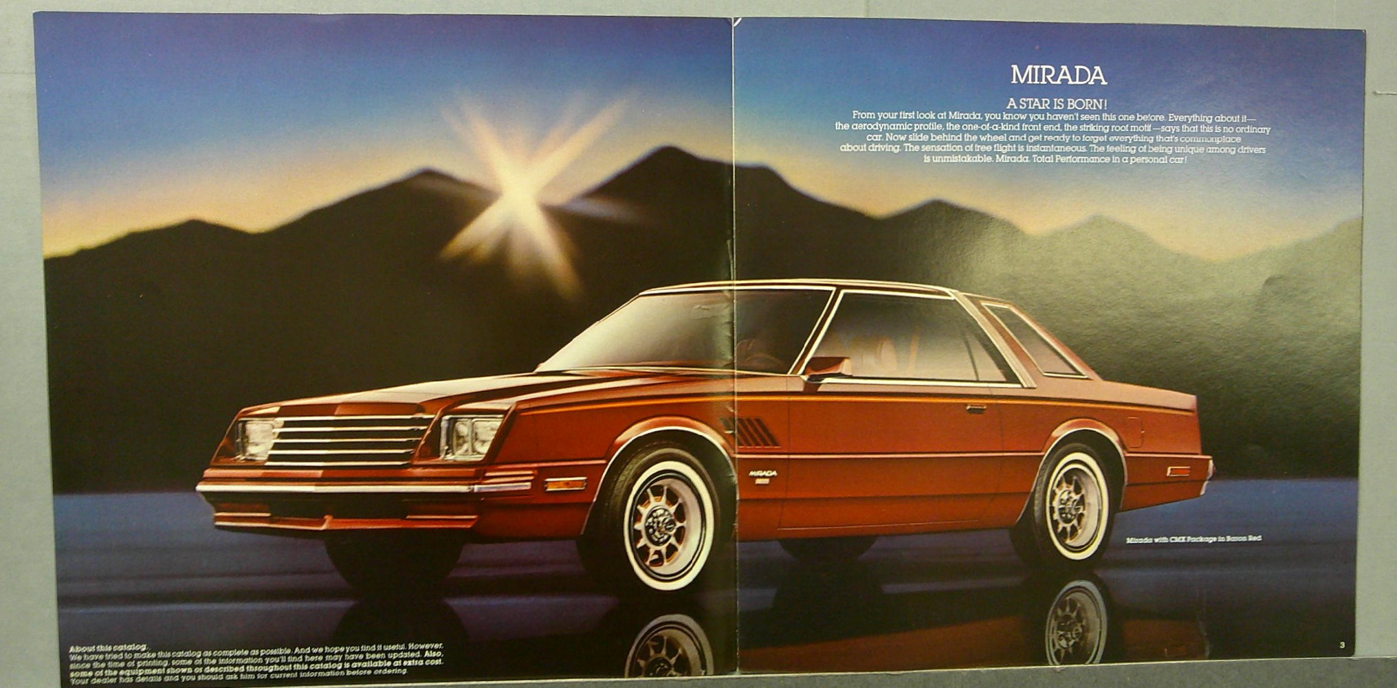 1980 Dodge Mirada Sales Catalog | Merrick Auto Museum