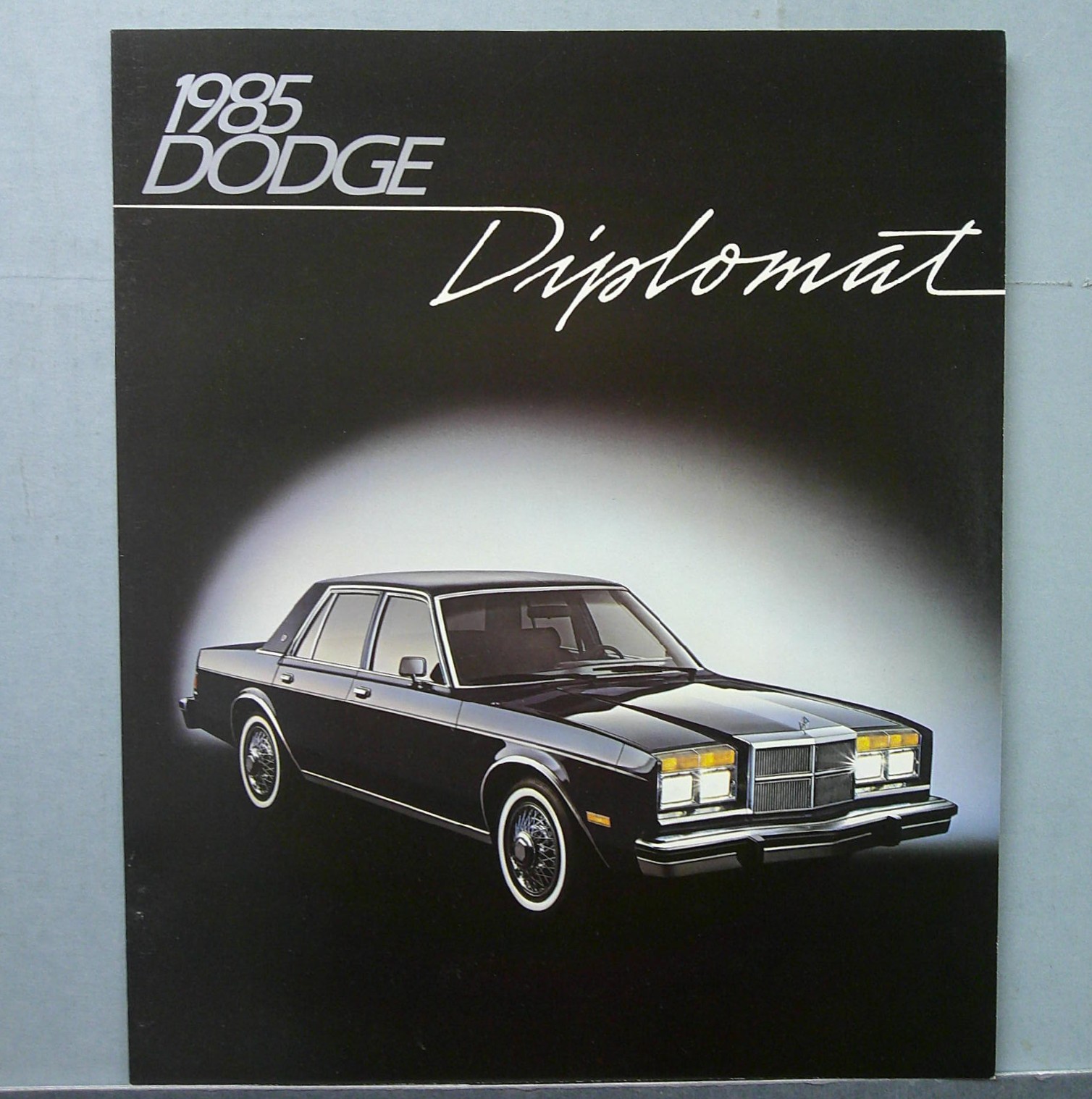 1985 Dodge Diplomat Sales Folder | Merrick Auto Museum