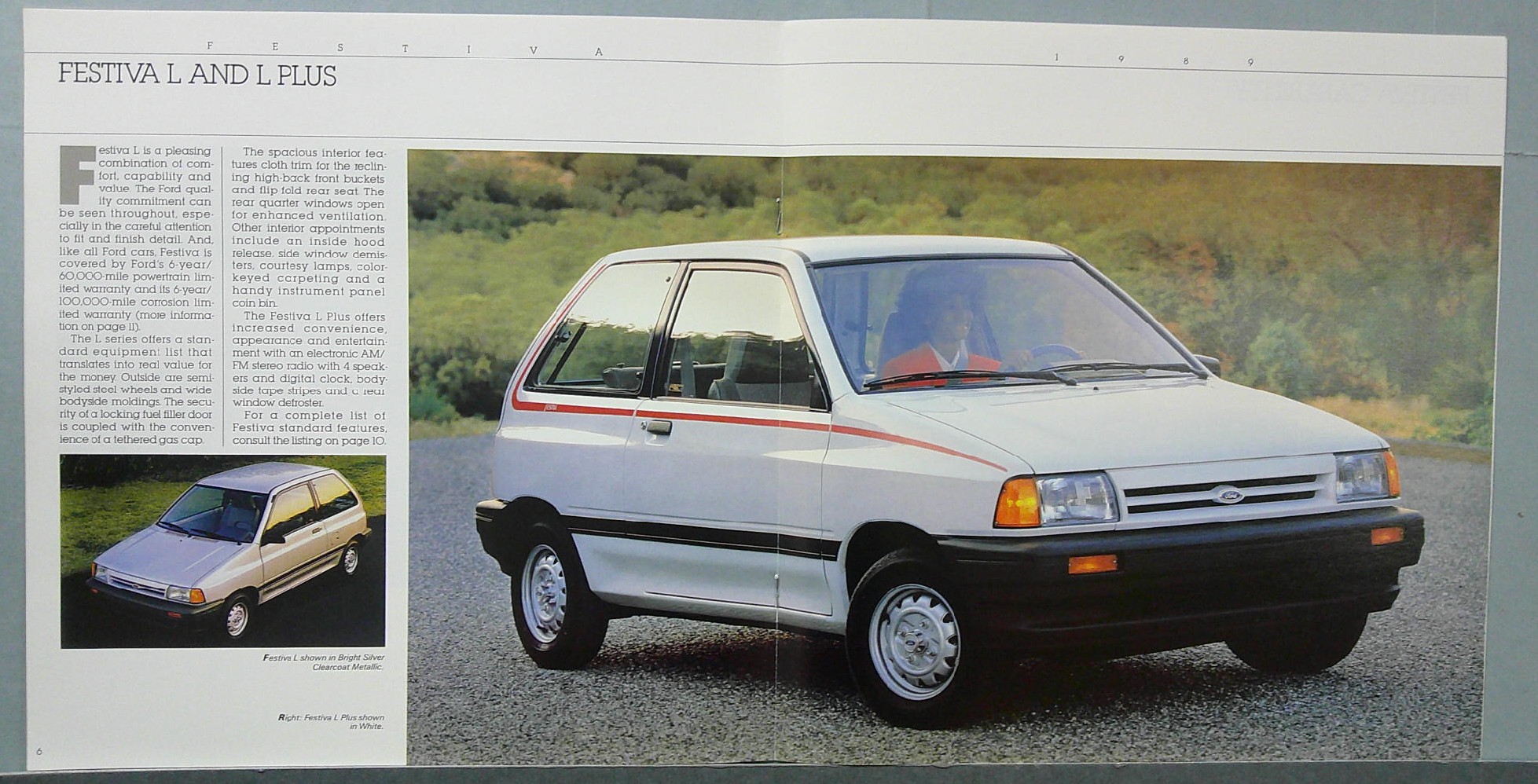 1989 Ford Festiva Sales Catalog | Merrick Auto Museum