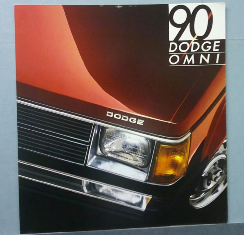 1990 Dodge Omni Sales Folder | Merrick Auto Museum