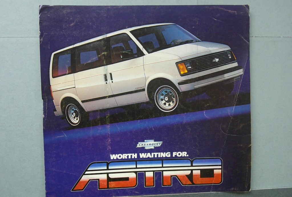 1985 Chevrolet Astro Sales Sheet | Merrick Auto Museum