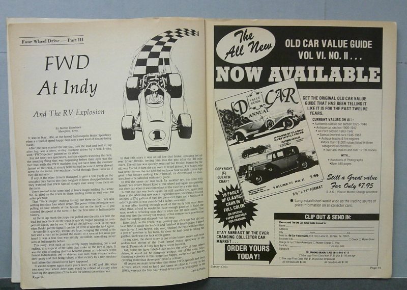 Cars & Parts Magazine- October, 1978 | Merrick Auto Museum