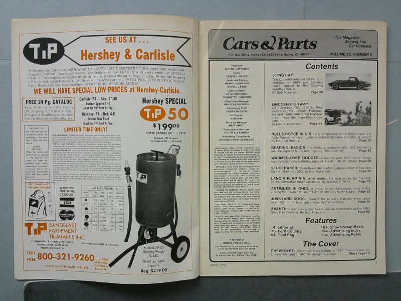 Cars & Parts Magazine- September, 1979 | Merrick Auto Museum