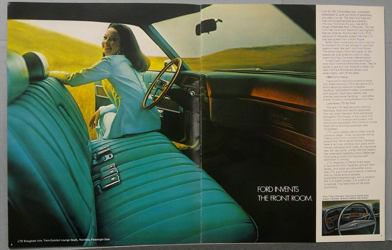 1969 Ford Sales Catalog | Merrick Auto Museum