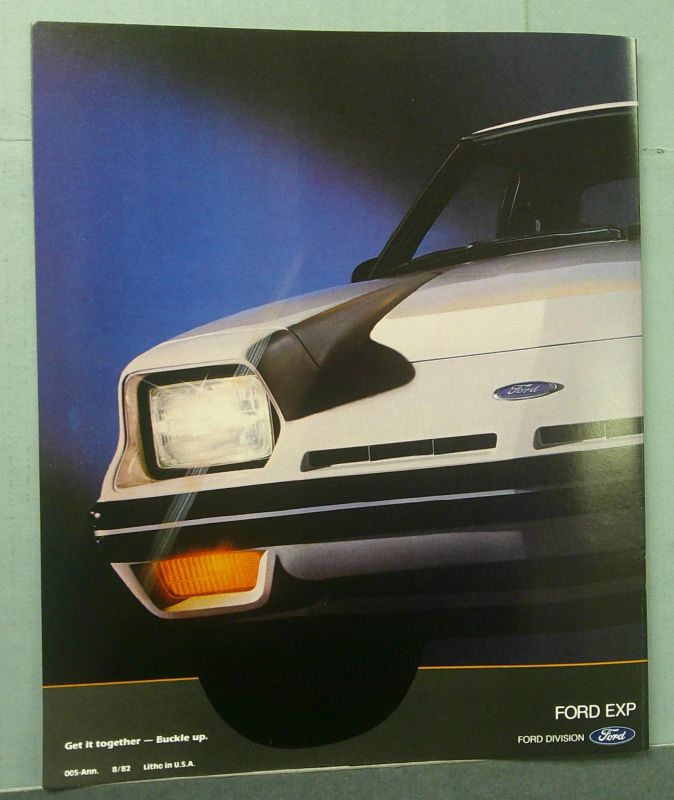 1983 Ford EXP Sales Catalog | Merrick Auto Museum